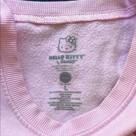 Hello Kitty | Tops | Hello Kitty Pink And Red Graphic Top | Poshmark